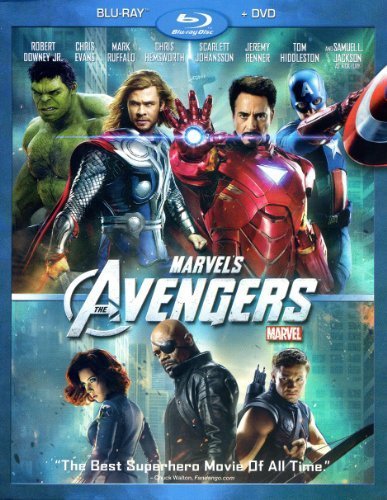 Amazon.com: Marvel's The Avengers 2-Disc Blu-Ray DVD Combo Pack with ...