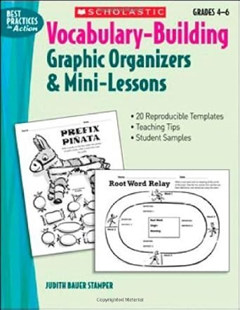 Vocabulary-Building Graphic Organizers & Mini-Lessons: Stamper, Judith ...