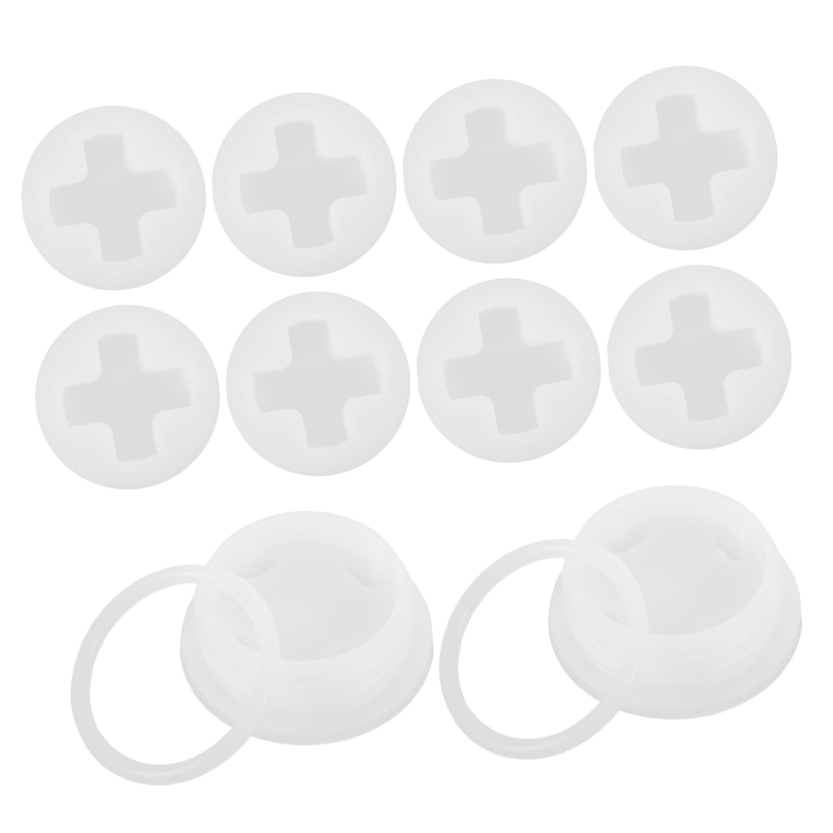 Amazon.co.jp: Mobestech 10個 ガロンジャグキャップ 水バケツシールキャップ タンクのふた IBCウォータータンクキャップ シール蓋バレルキャップ ガロンドラム蓋 ...