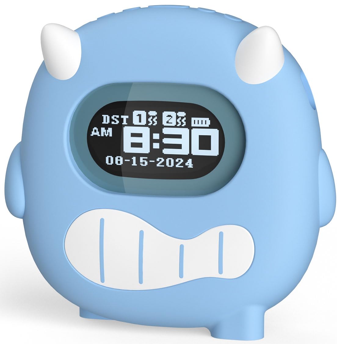 Snapklik.com : Kids Digital Alarm Clock-Cordless 3000mAh Rechargeable ...