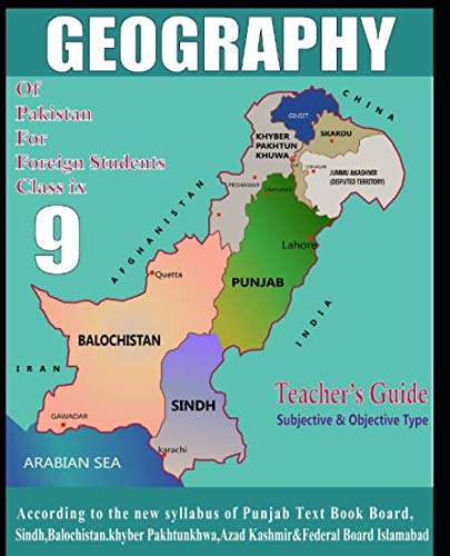 Amazon.com: GEOGRAPHY OF PAKISTAN: 9781980323211: QURESHI MR, SAJID ...