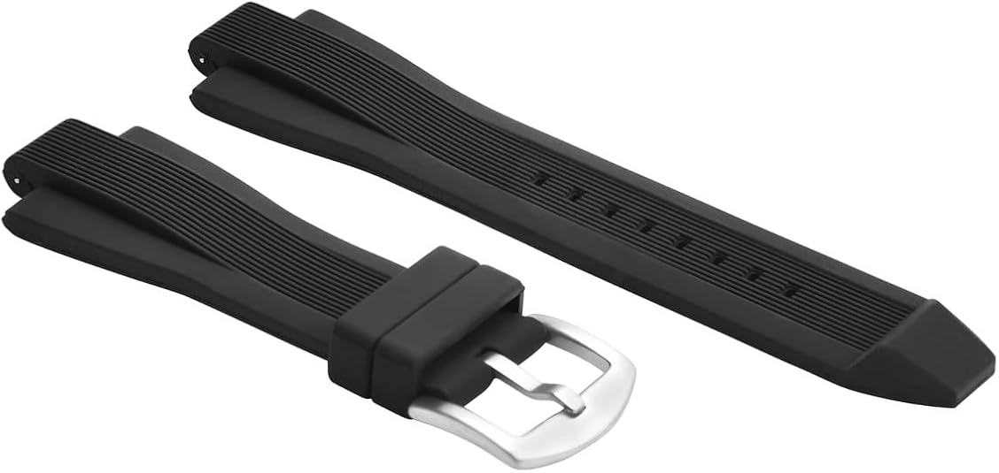 Amazon.com: Ewatchparts Rubber Watch Band Strap Compatible With Michael ...