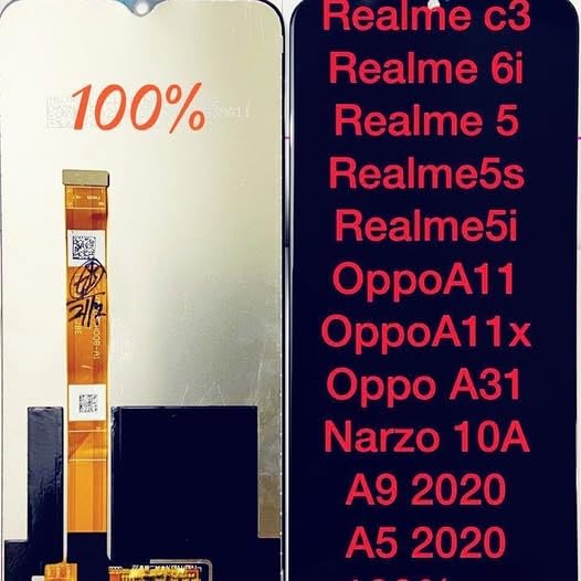 Universal Mobile Phone Replacement LCD Touchscreen for Oppo Realme 5 5i ...