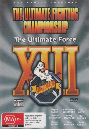 Amazon.com: The Ultimate Fighting Championship "The Ultimate Force ...