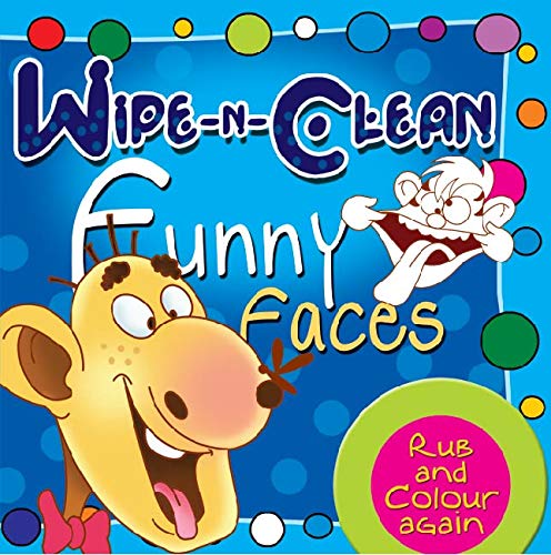 Wipe N Clean Funny Faces : Amazon.in: Books