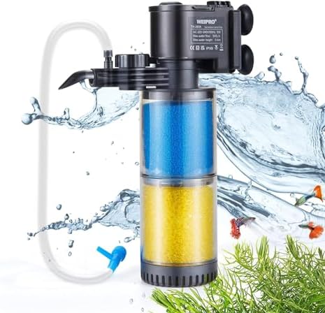 Amazon.com : Mighty Aquarium Hang On Back Filter - Aquarium HOB Filter ...