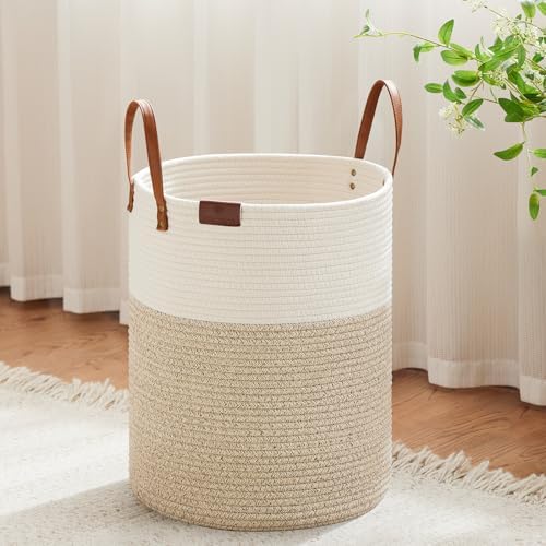 Amazon.com : VIPOSCO Tall Laundry Basket, Large Dirty Clothes Hamper ...
