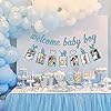 Amazon.com: Baby Shower Decorations for Boy - Welcome Baby Boy Banner ...