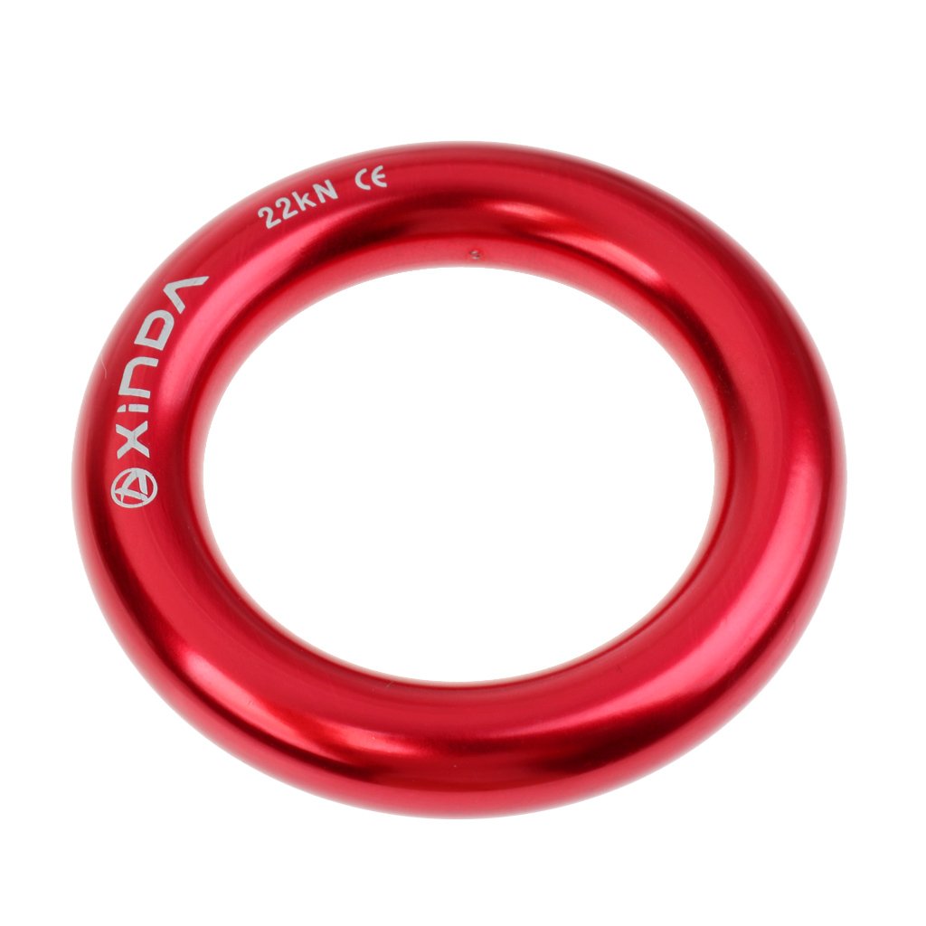 Buy FLAWISH 22Kn Seamless Forged Rappel Ring Rigging Plate for Rock ...