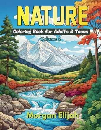 Amazon.com: Nature Coloring Book Volume 2: Nature's Palette Coloring ...