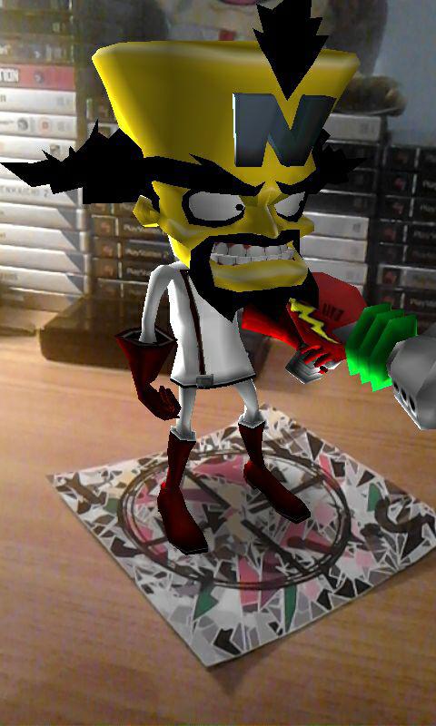 [AR] Dr. Cortex Virtual Action Figure! - App on Amazon Appstore