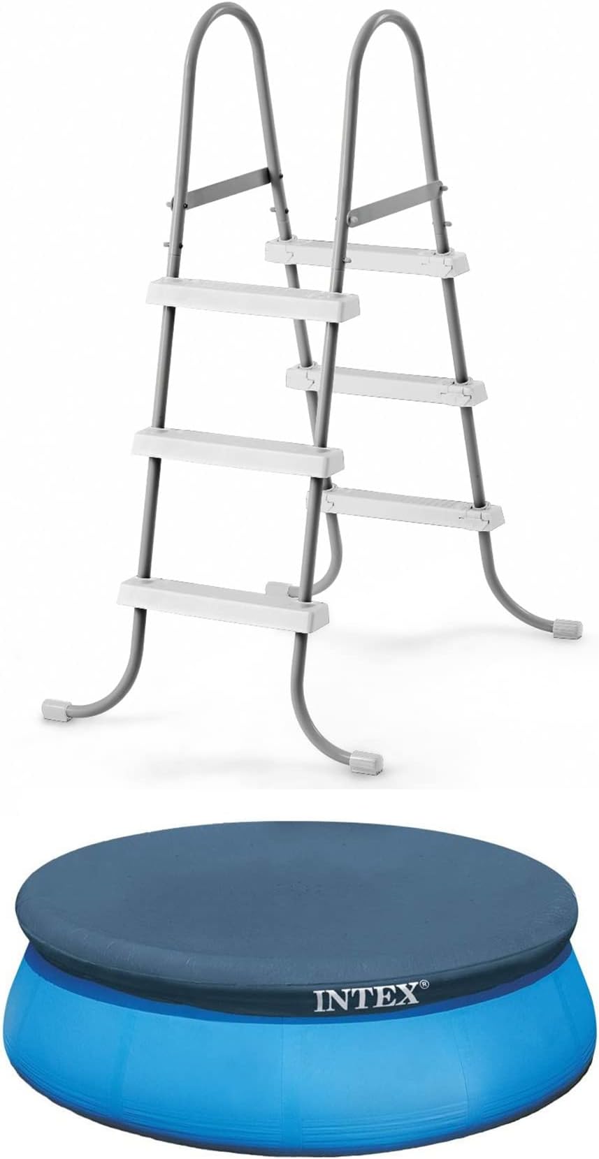 Amazon.com : INTEX Deluxe Pool Ladder with Removable Steps for 36-Inch ...