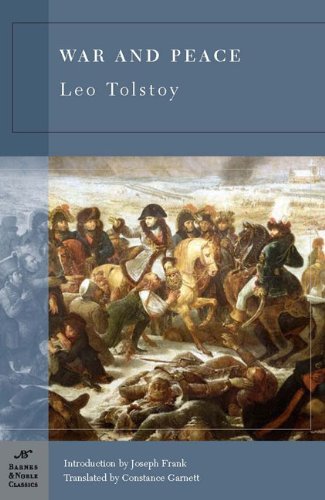By introduction by Joseph Frank - War and Peace (Barnes & Noble ...