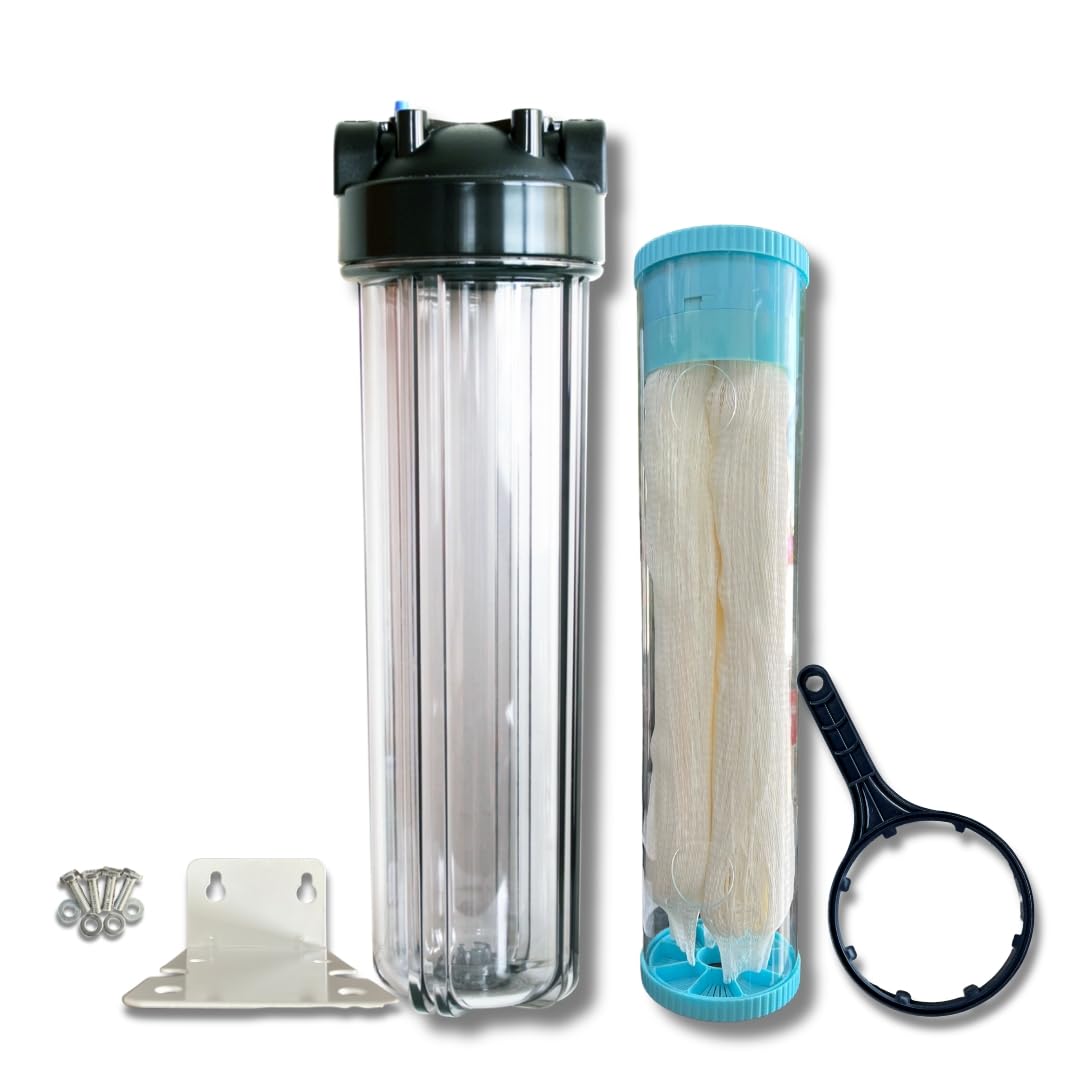 SMART LIVE PURE AQUA Transparent Jumbo housing + Uf Filter (Washable ...