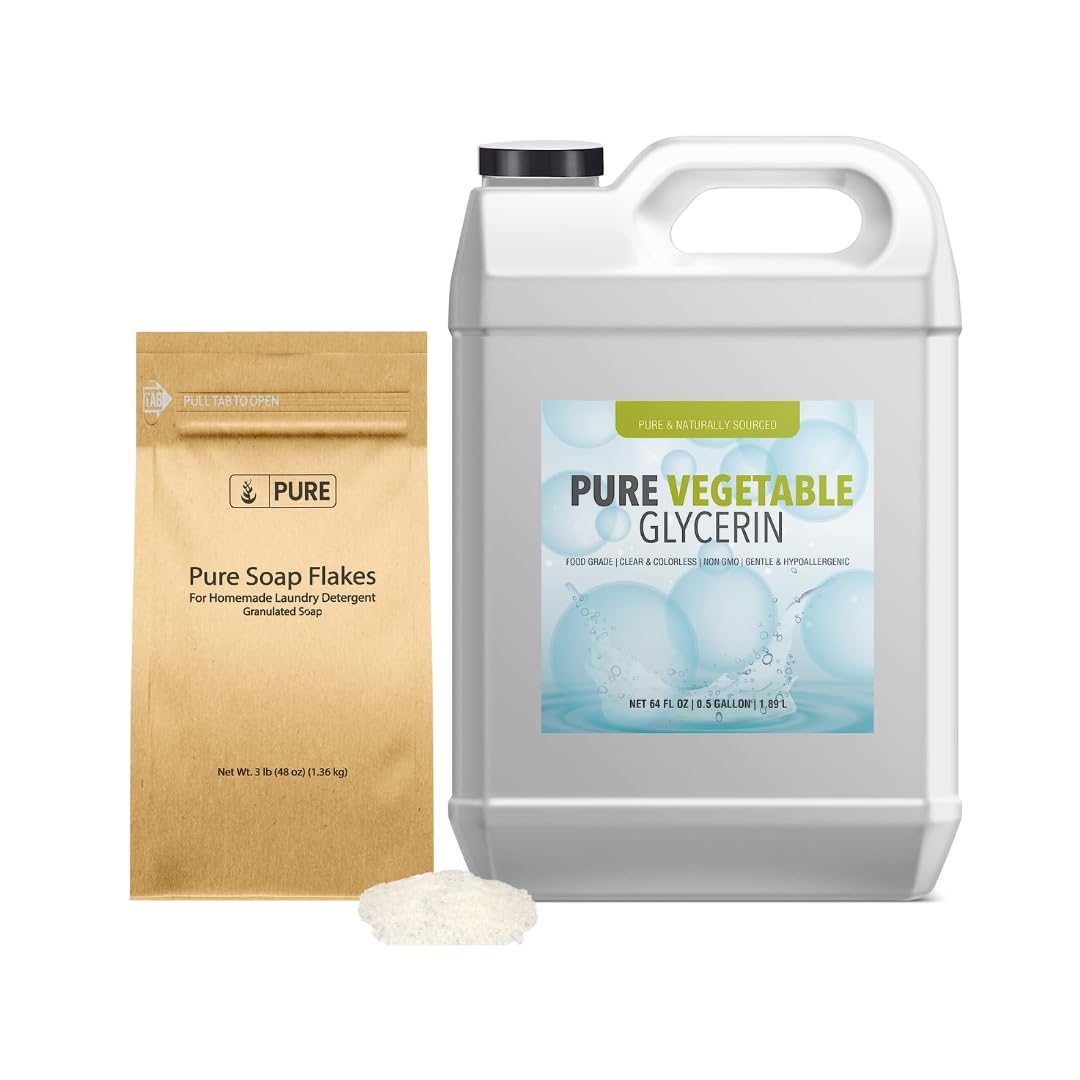 Amazon.com: PURE ORIGINAL INGREDIENTS Soap Flakes & Vegetable Glycerin ...