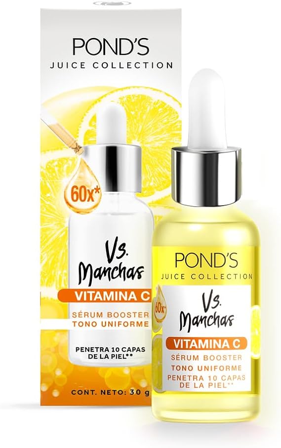 Serum Booster Facial Pond's Vs. Manchas Vitamina C 30 g : Amazon.com.mx ...