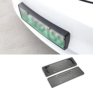 for Tesla Model Y 2022 Auto Accessories 2Pack ABS Carbon Fiber Front ...