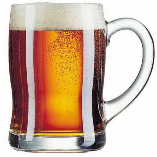 Luminarc Benidorm Beer Mug, 450ml, Set of 6 : Amazon.in: Home & Kitchen