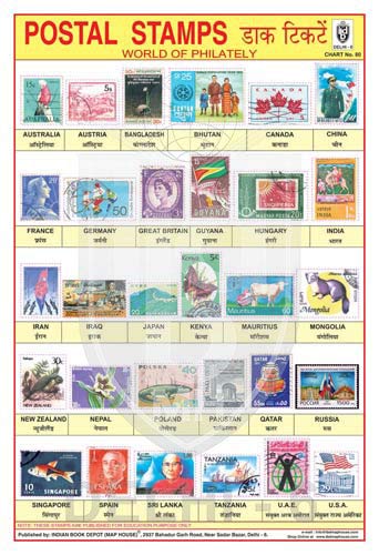 Buy POSTAL STAMPS CHART Book Online at Low Prices in India | POSTAL ...