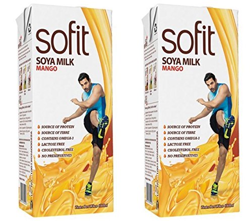 Sofit Milk - SOYA, Mango 1L- ( Pack of 12 ) : Amazon.in: Grocery ...