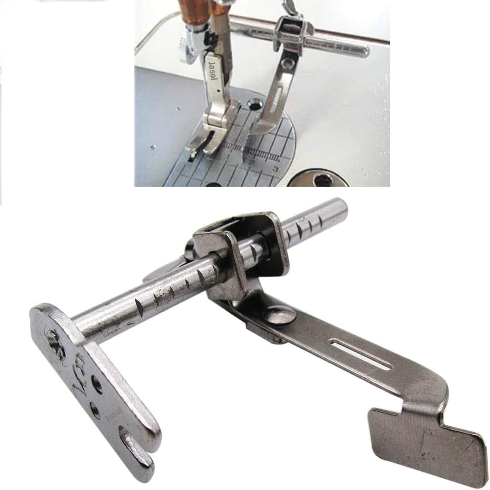 Sewing Machine Presser Foot Adjustable Seam Guide for Industrial Single ...
