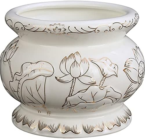 Amazon.com: 4 Inches White Ceramic Incense Small Burner Pot for for ...