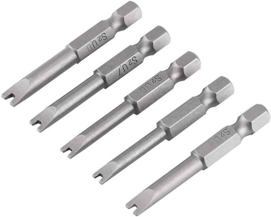 kwb Spanner Bit-Set – 4-tlg. 4 6 8 10 je 100 mm, extra lang 1/4'' Zoll ...