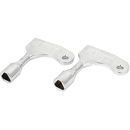 uxcell Elevator Emergency Lift Door Release Triangle Lock Keys 60mm ...