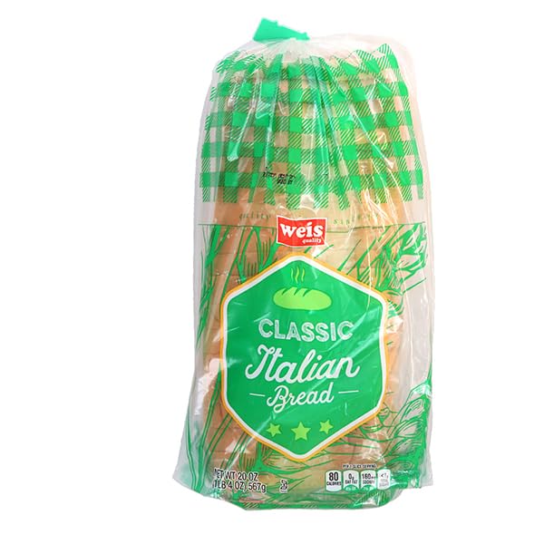 Amazon.com: Weis Quality, Italian Bread, 20 Ounce : Grocery & Gourmet Food
