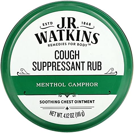Amazon Jr Watkins Original Menthol Camphor Cough Ointment Rub 4 1