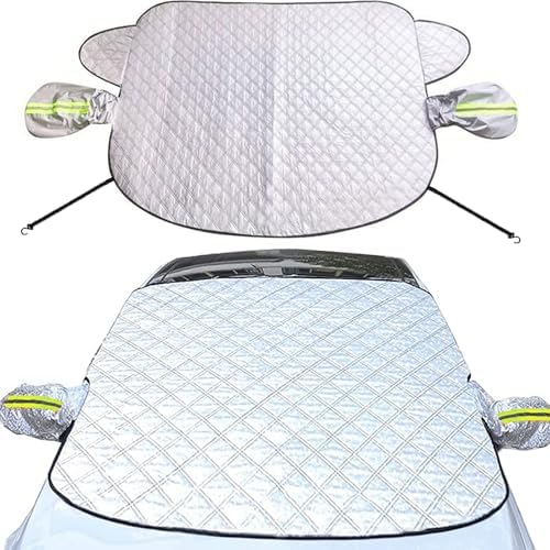 Car Windshield Snow Cover for Ice and Snow 80 * 51 inch Large Winter ...