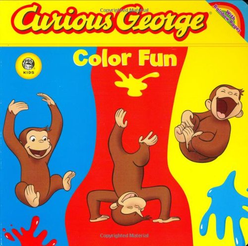 Amazon | Curious George Color Fun (CGTV Board Book): Die-cut Board Book ...