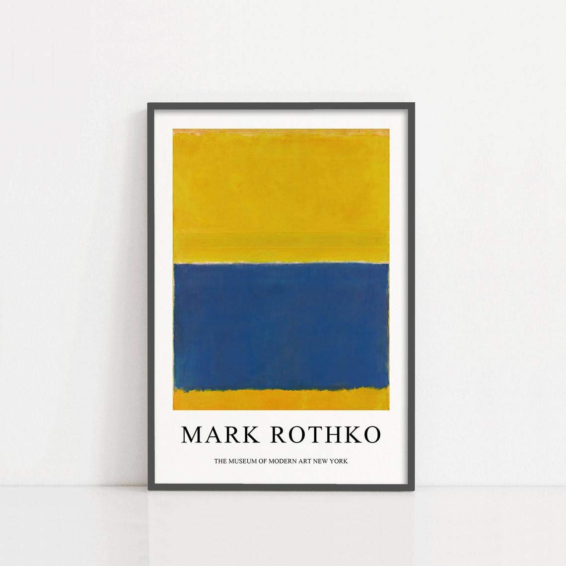 Rothko Blue Yellow