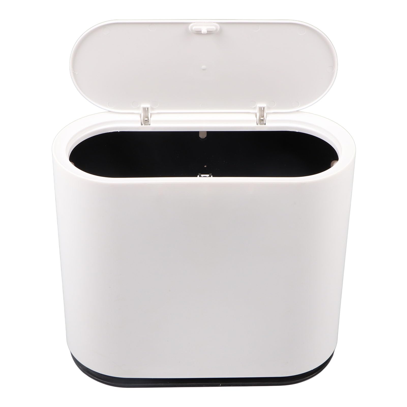 Plastic Kitchen Trash Containers Waste Bins Large Capity Trash Can