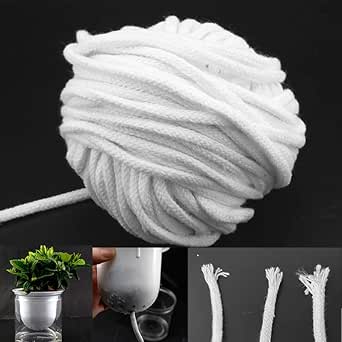 Amazon.com: 20M 4mm Self Watering Wick Cord Plant DIY Hydroponic ...