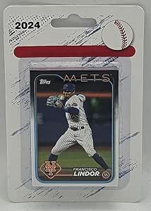 Amazon.com: 2024 Topps New York Mets 24 Card Team Set Series 1 & 2 ...