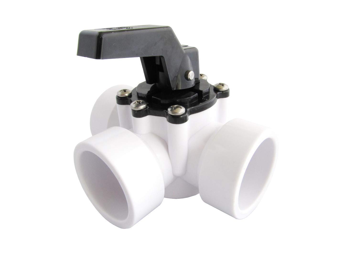FibroPRO Swimming Pool Diverter Valve, 3 Way, 1.5 Inch : Amazon.in ...