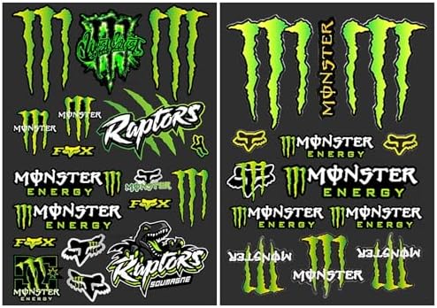 Monster Energy-Aufkleber – Motorrad-Aufkleber – Quad-Aufkleber ...