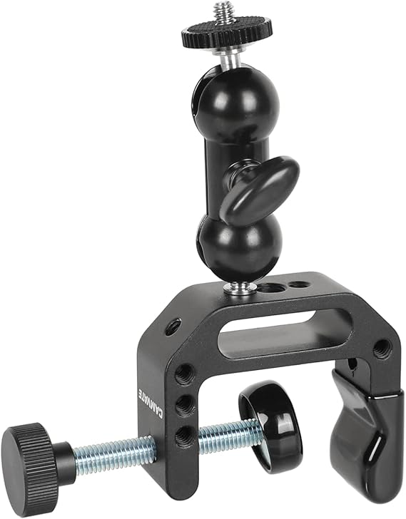 Amazon.com : CAMVATE Camera Clamp Mount for DSLR Camera Led Video Light ...