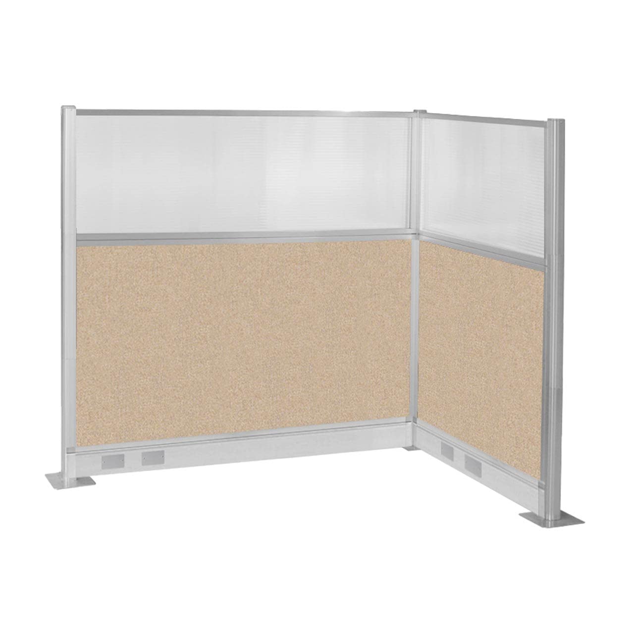Buy VERSARE Pre-Configured Hush Panel Electric Cubicle | Workstation ...