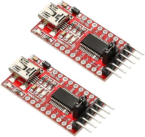 APKLVSR FT232RL USB to TTL Serial Converter Adapter Module 3.3V 5V Mini ...