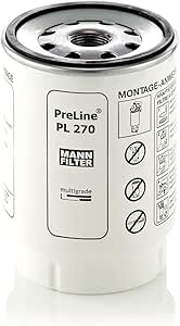 Original MANN-FILTER Fuel filter PL 270 x – Fuel filter set with gasket ...
