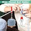 Amazon.com: Molain Wrist Yarn Holder, Portable Yarn Ball Minder Stand ...