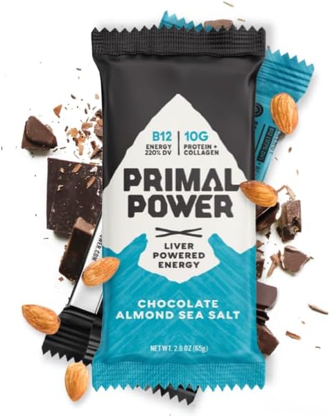 Amazon.com : Primal Power Liver Powered Nutrition Bars - B12 Energy ...