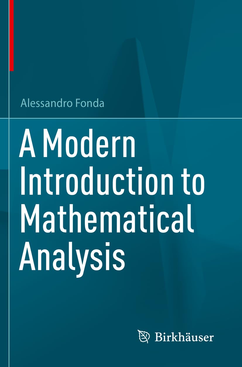 Buy A Modern Introduction to Mathematical Analysis Book Online at Low ...