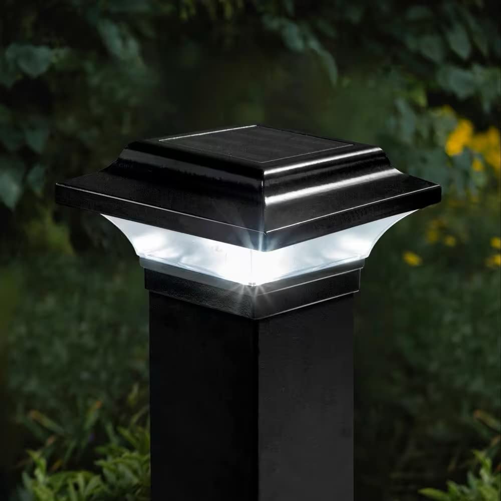$9/mo - Finance VOLISUN Solar Post Cap Lights,8Pack Outdoor Fence Post ...