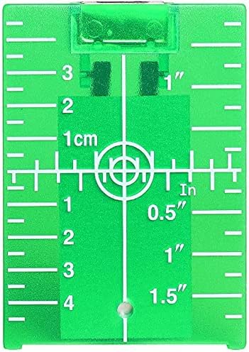 Levels Laser Level Target Plate Green Inch Measure Steady Back Stand ...