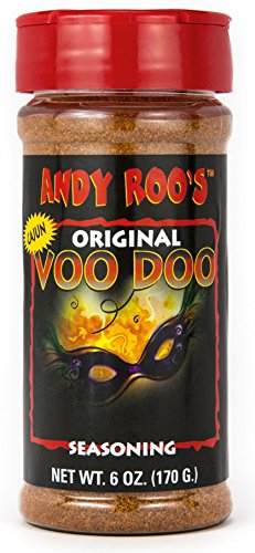 Amazon.com: 2 Set - Andy Roo's Cajun Voodoo Seasoning, 6 Ounce Shaker ...