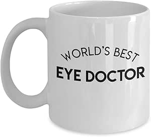 Amazon.com: Buzzlicious Eye Doctor Mug - World's Best Eye Doctor Coffee ...