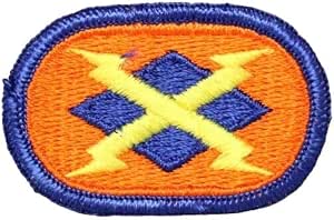 Amazon.com: Army Airborne Oval Patch: 35Th Signal Brigade - Merrowed ...